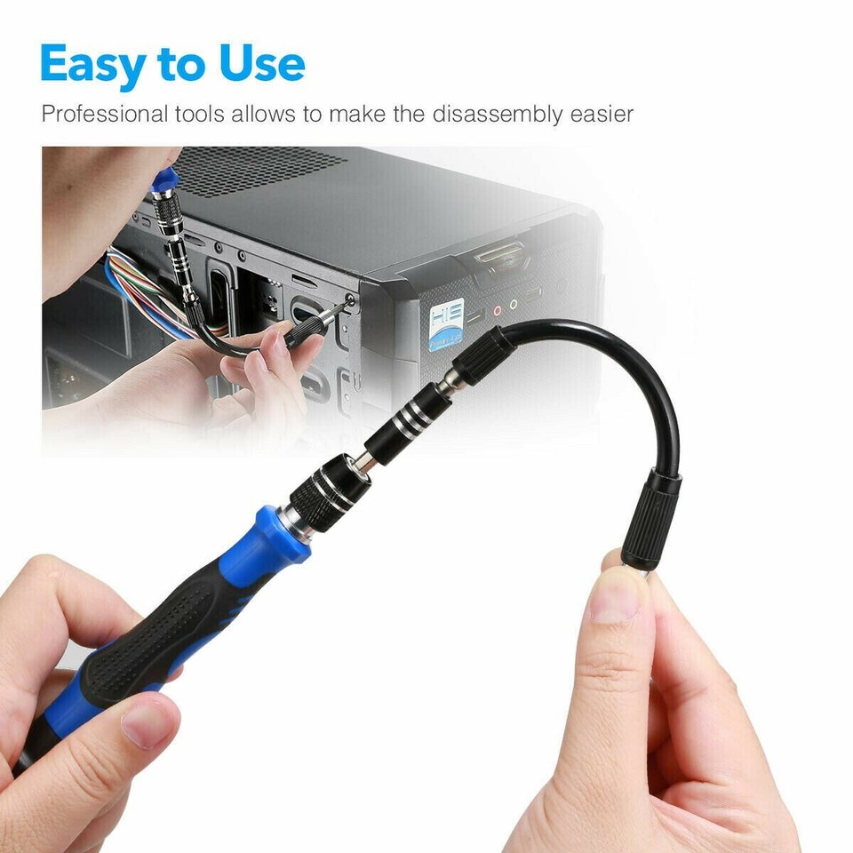 60X Computer Repair Kit Set Tool Laptop PC Precision Screwdriver Torx ...
