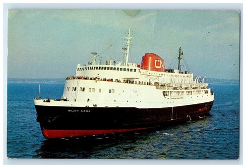 1973 M.V. William Carson Passenger Ship North Sydney Nova Scotia Canada ...