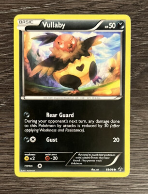 Vullaby 68/98 - Emerging Powers - Common - Pokemon Card TCG - LP | eBay