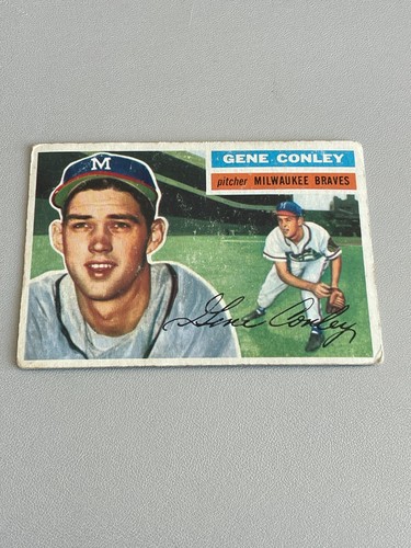 1956 Topps #17 Gene Conley - Very Good | eBay