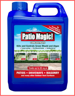 Patio Magic! Concentrate: Ideal for Patios, Paths and Driveways Kills ...