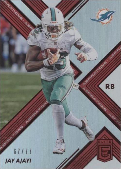 2017 Donruss Elite - Jay Ajayi #59 Aspirations /77 for sale online | eBay