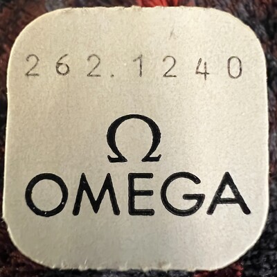 Omega Caliber 262 Part Number 1240 NOS | eBay