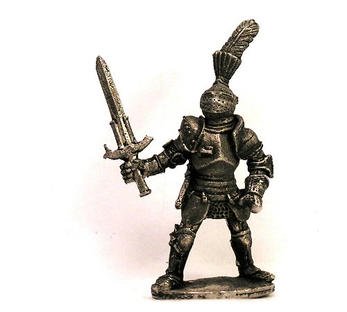 Ral Partha DF-755 Knight with Bastard Sword I (Sir Palomides) Warrior ...