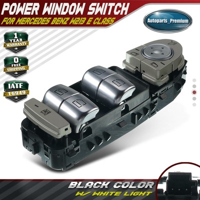 Power Window Switch Black(White Light) for Mercedes-Benz W213 E-Class ...