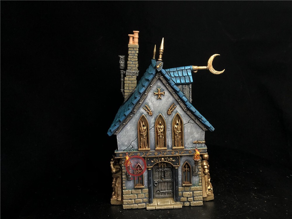 Warhammer The Old World Scenery DPS painted Sigmarite Chapel of the ...