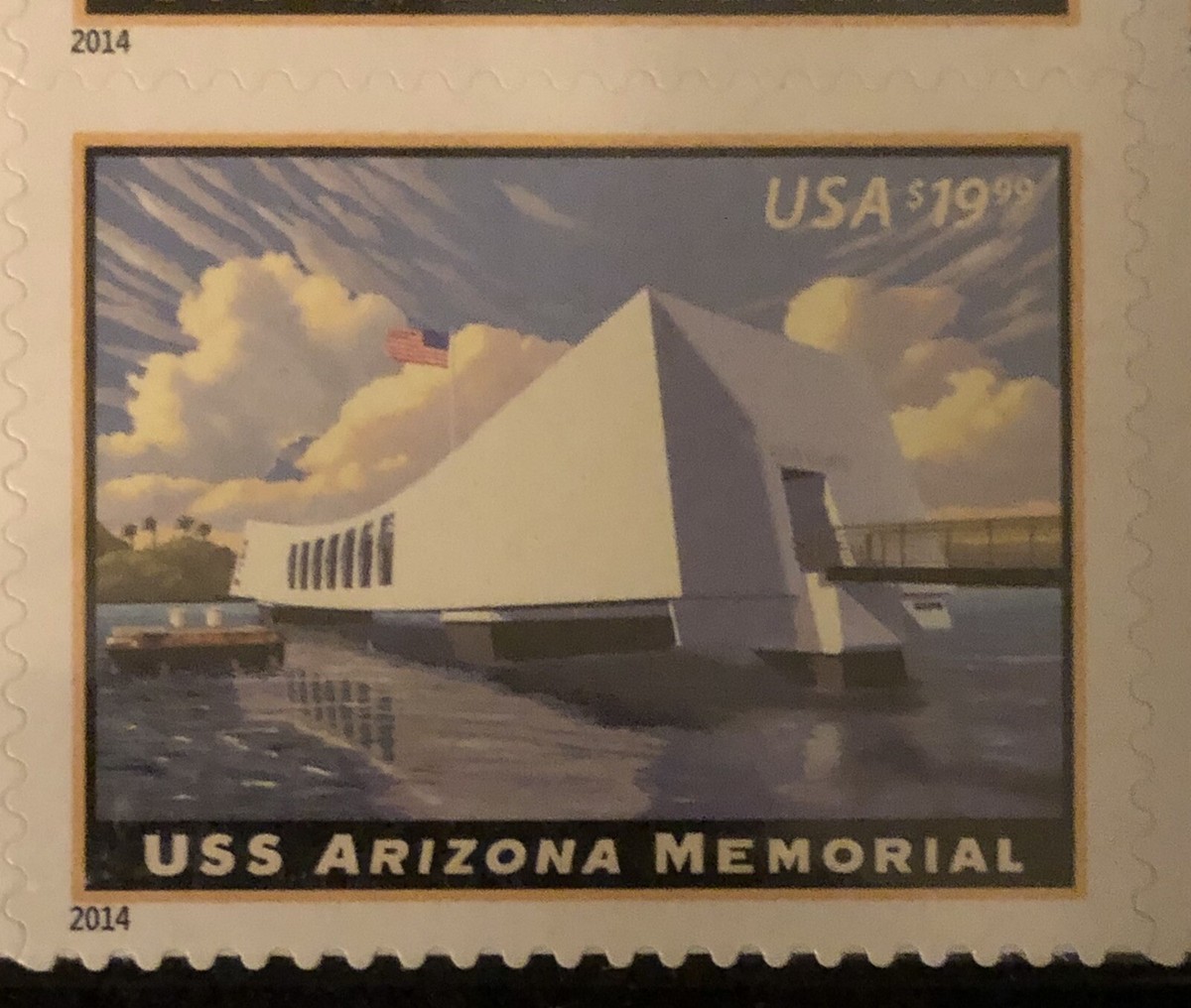 Uss Arizona Memorial Stamp