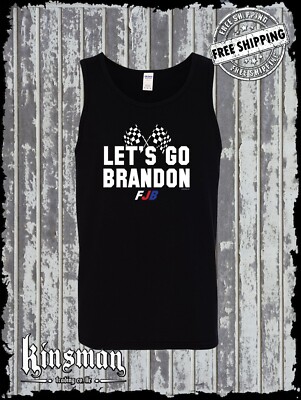 Let's Go Brandon FJB Tank Top T-Shirt Trump 2024 Republican Tee | eBay