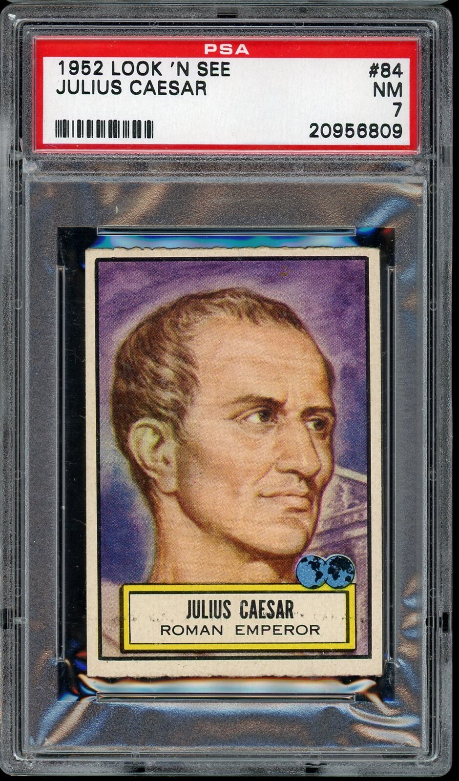 1952 Look 'n See #84 Julius Caesar PSA 7 | eBay