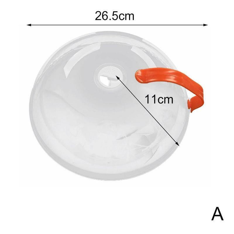 Plastic Food-Grade Microwave Plate Cover Food Cover Anti-Splatter S3 H7 ...