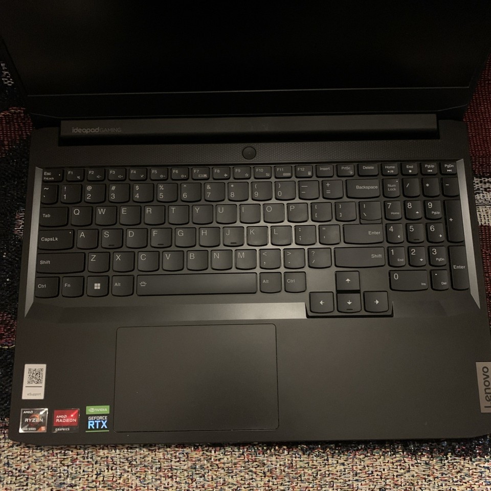 Lenovo IdeaPad Gaming 3 15.6, Ryzen 5 5600H, RTX 3050Ti, 16 Gb Ram, 256 ...