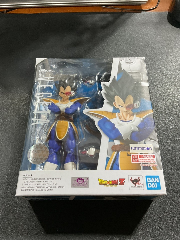 SH Figuarts Dragon Ball Z Saiyan Saga Scouter Vegeta 2.0 NEW | eBay