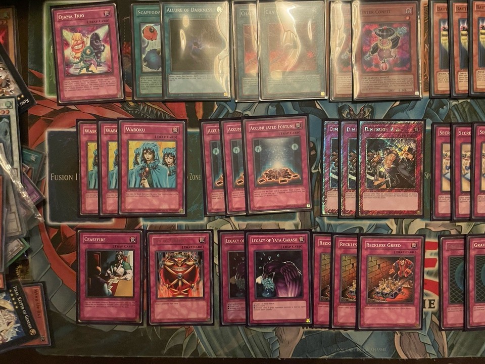 Yugioh - Edison Format - Burn Deck - Dimension Wall, Secret Barrel, | eBay