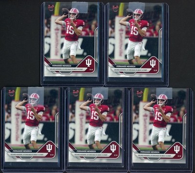 (5) 2025 Bowman U Now #33 Fernando Mendoza Indiana RC Rookie LOT | eBay