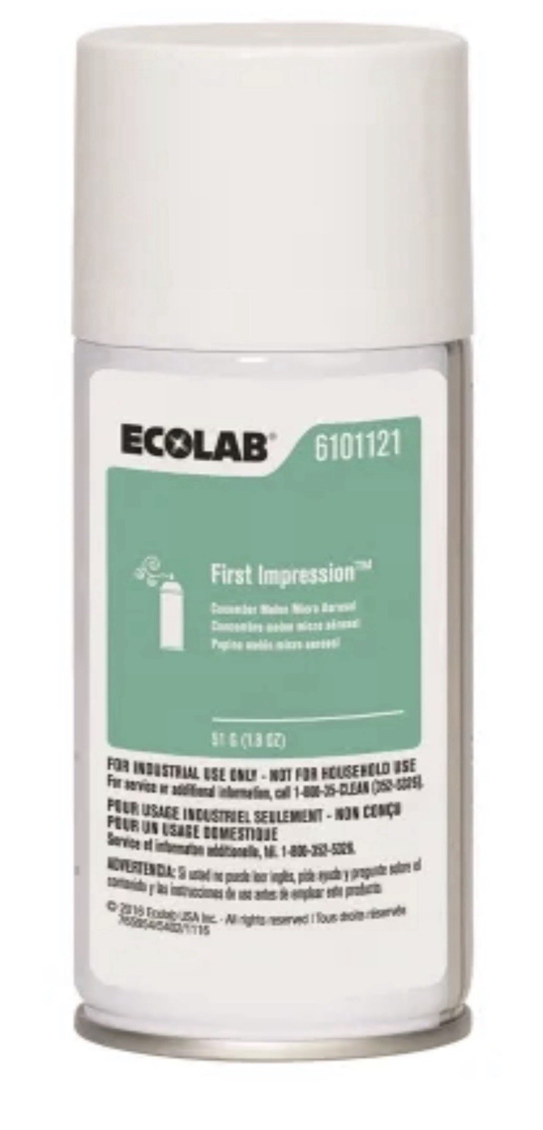 (12 PACK) ECOLAB Micro Aerosol 6101121 CUCUMBER MELON First Impression ...