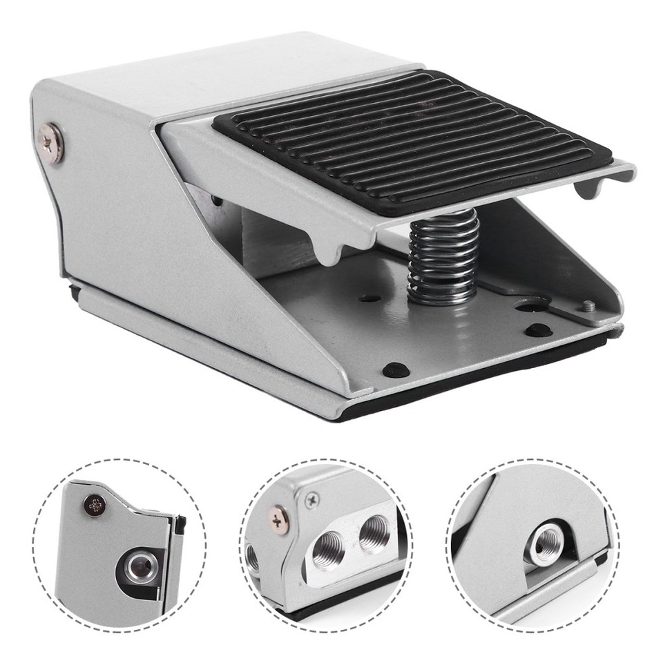 Momentary Valve Pneumatic Foot Pedal Switch Cylinder Control Pressure ...