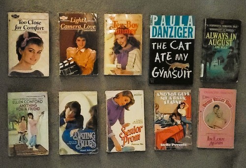 10 Teen Girl Vintage Book Lot 60s 70s 80s Ann Head Paula Danziger ...