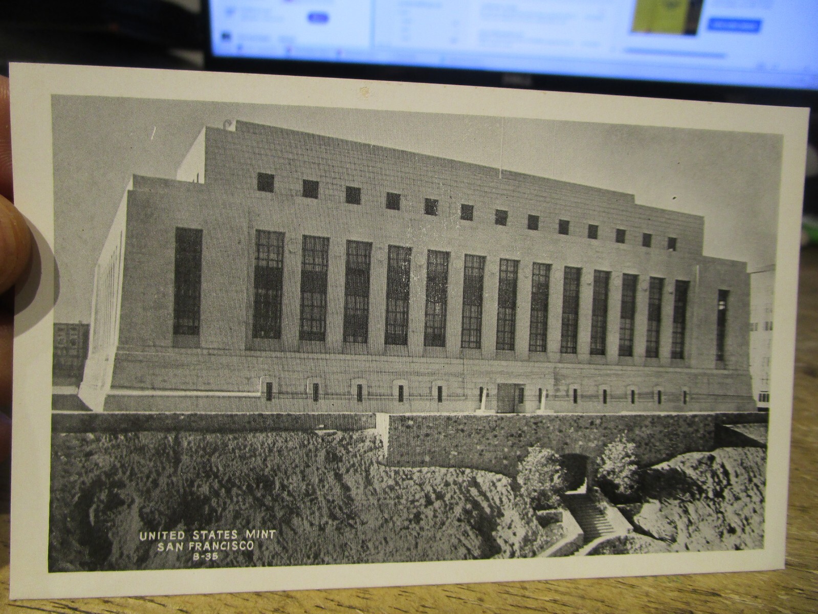 D3 CALIFORNIA Old Postcard San Francisco United States US Mint Coin ...