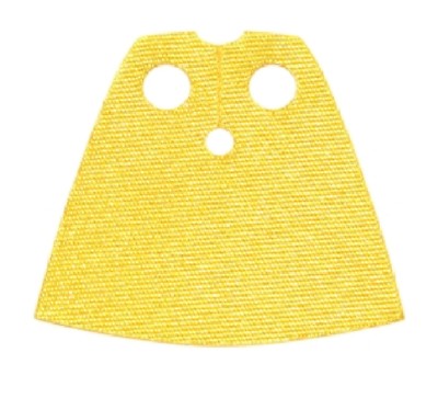LEGO® Batman™ Shiny Yellow Robin Short Cape Starched Fabric | eBay