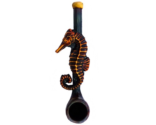 Seahorse Handmade Tobacco Smoking Small Pipe Ocean Sea Animal Beach ...