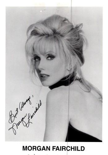 Morgan Fairchild 🎬⭐ Original Signed Autograph - Hollywood Actress Photo ...