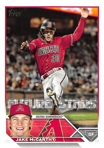 2023 Topps #422 Jake McCarthy Arizona Diamondbacks 🔥⚾🔥 | eBay