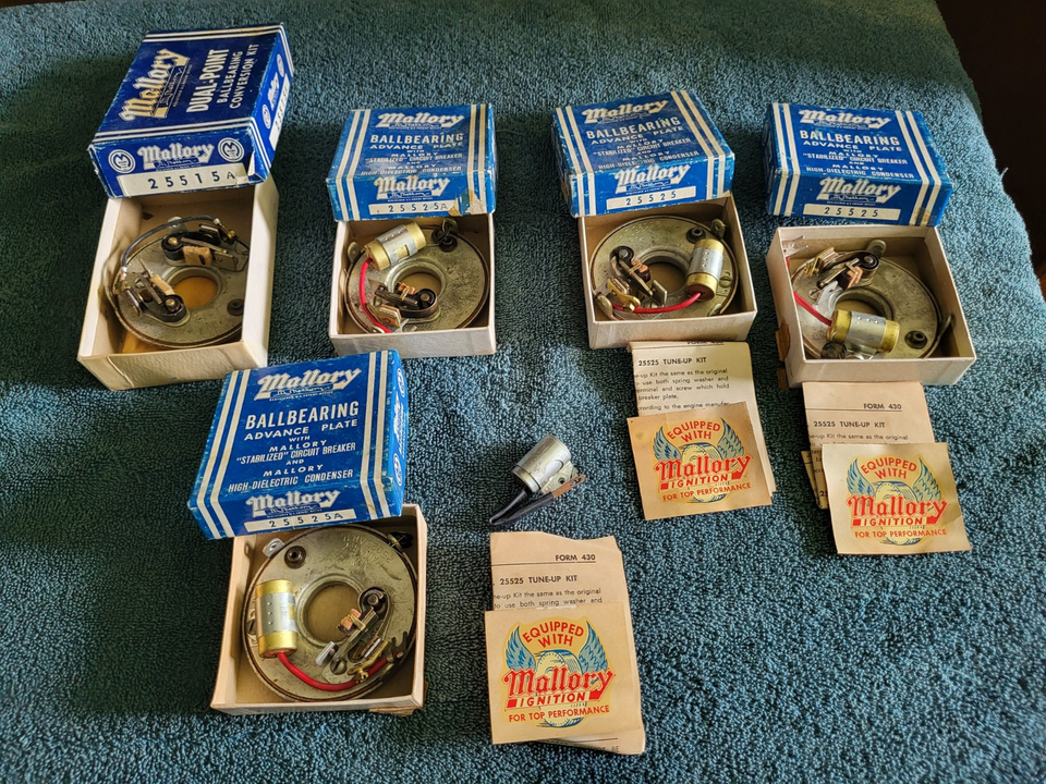 Vintage Nos Mallory Points Ignition Kits And Parts | eBay