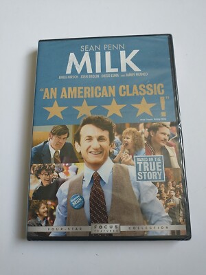 MILK DVD - MILK Movie - Harvey Milk Biopic - Sean Penn - READ ...