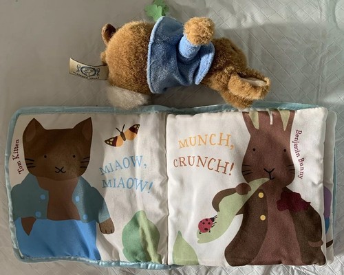 Plush Cloth 3-D Night Night Peter Rabbit Book & Frederick Warne 8 ...