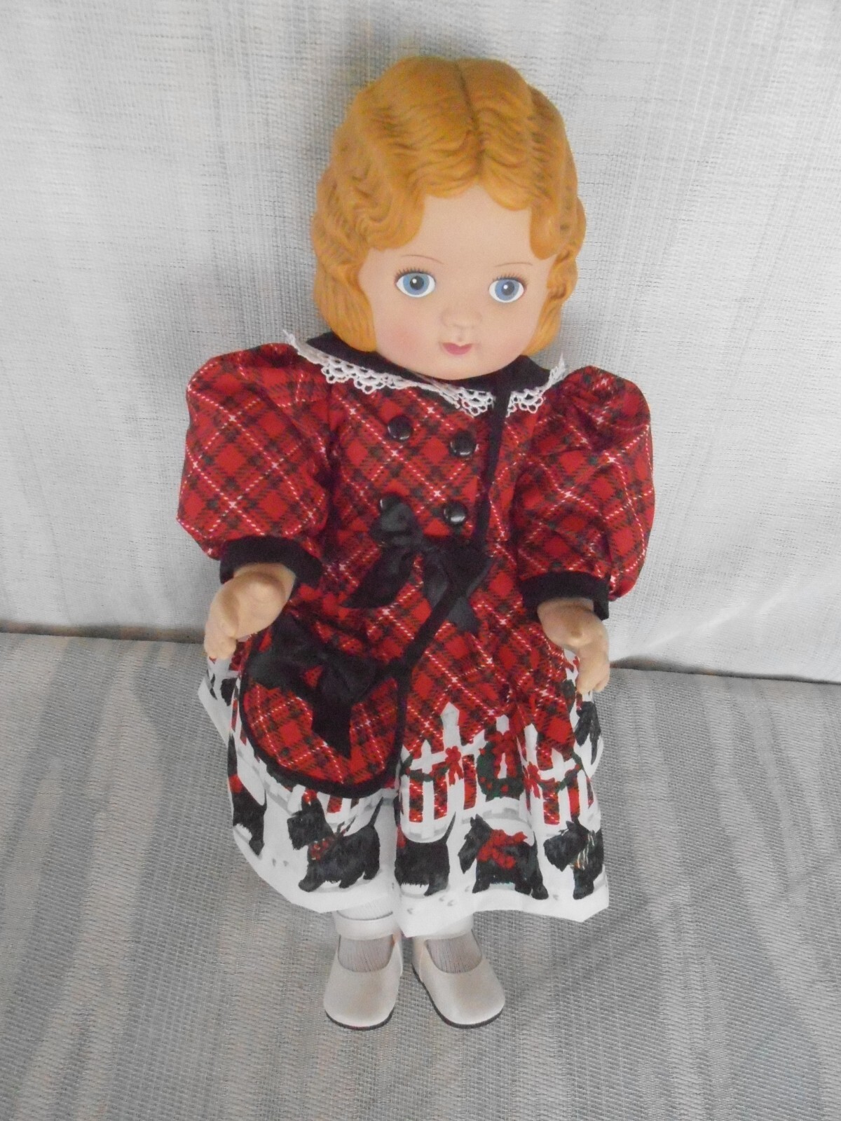 1991 DAISY KINGDOM 17.5" Pansy Doll - Blonde Hair Blue Eyes - Scotty ...