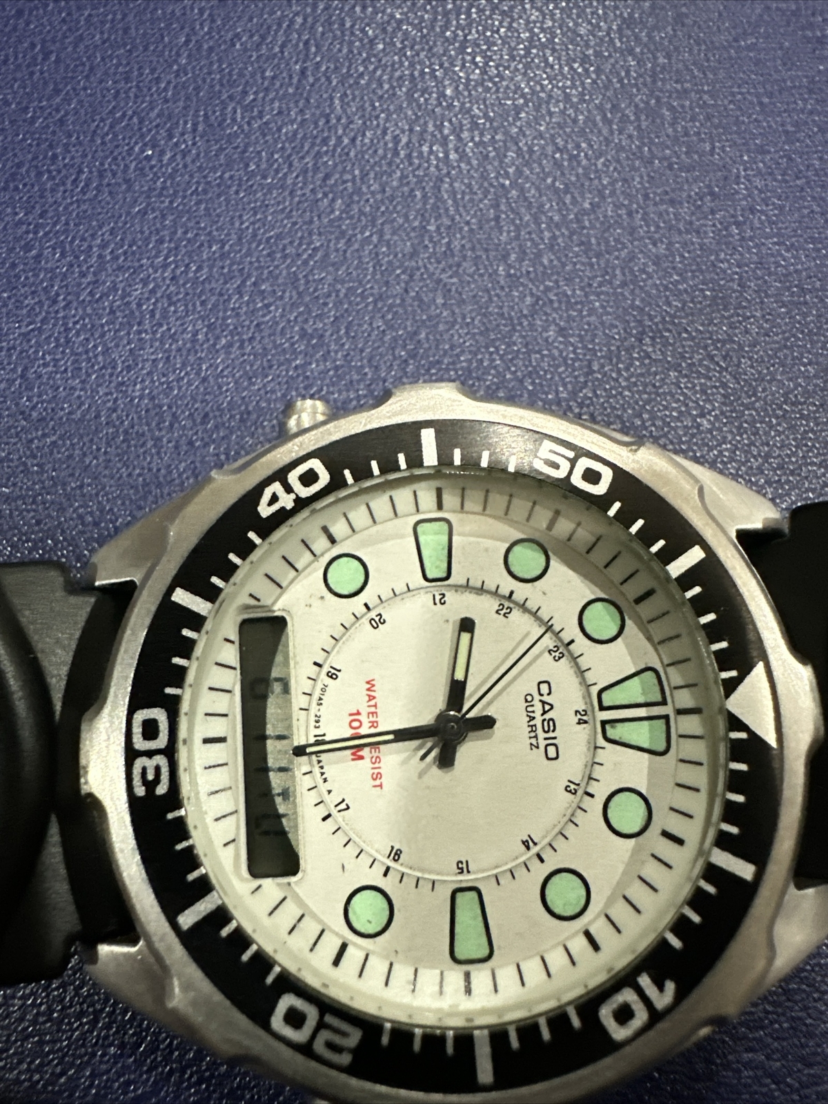 Casio Marine Gear Alarm Chronograph Diving Watch AMW320 Amw320d for ...