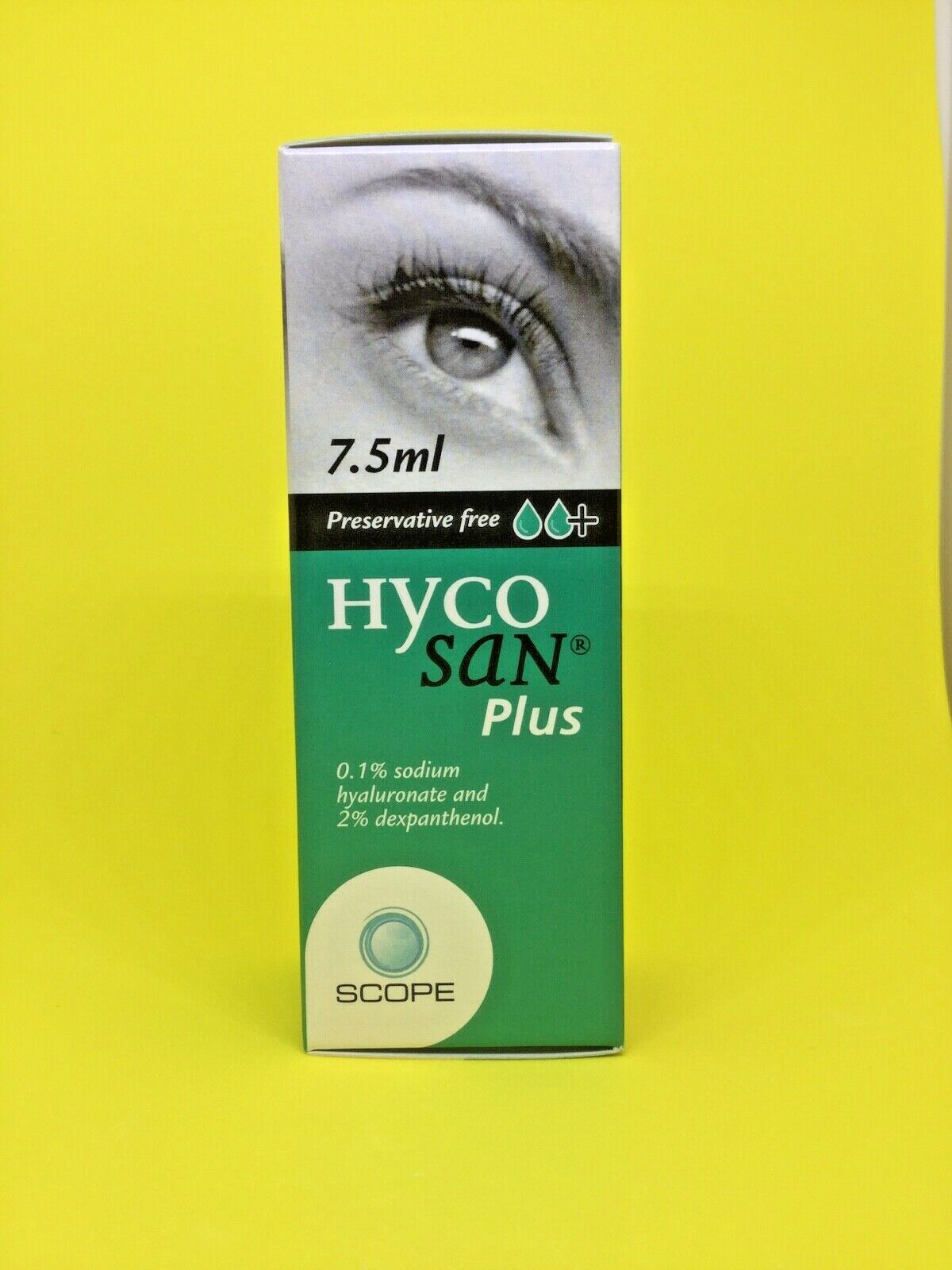 Hycosan Plus + extra sensitive dual action Lubricating Eye Drops ...