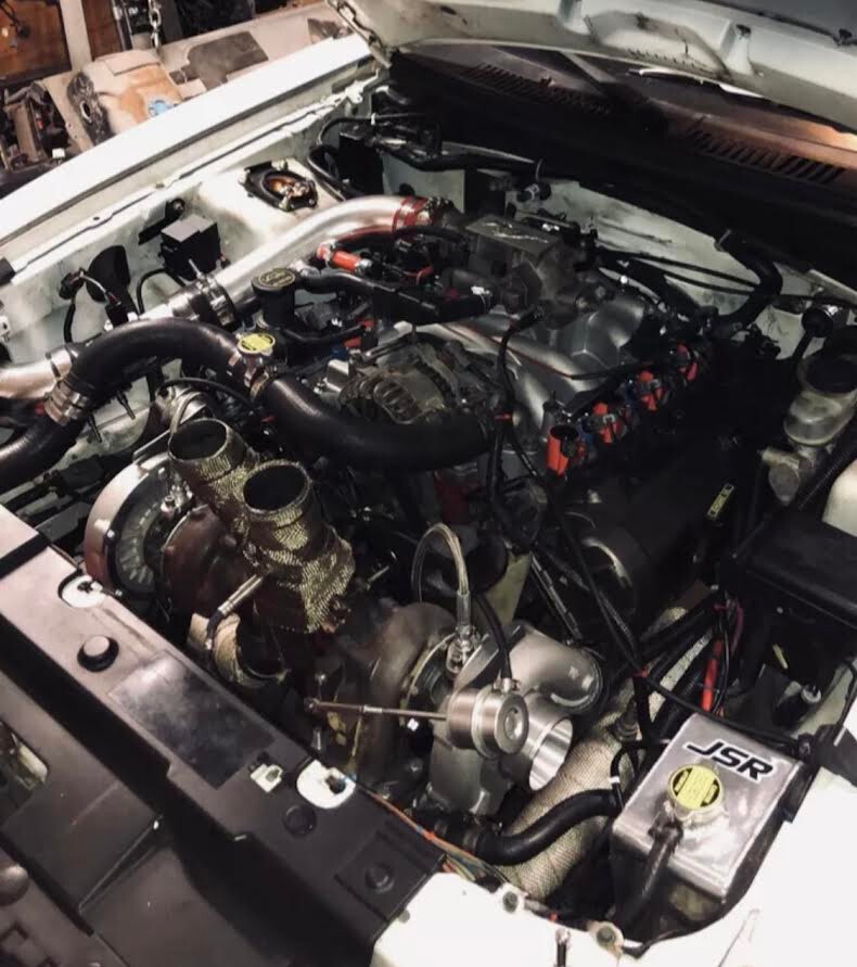 96-04 4.6 2 VALVE 1000HP FOR FORD Mustang Twin Turbo Kit 4.6L 2v ...