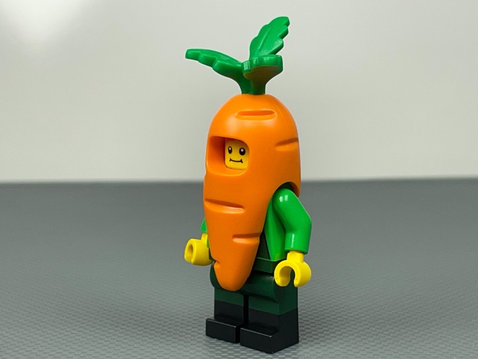 LEGO Carrot Mascot Guy Man Collectible Minifigure Series 24 CMF 71037 ...