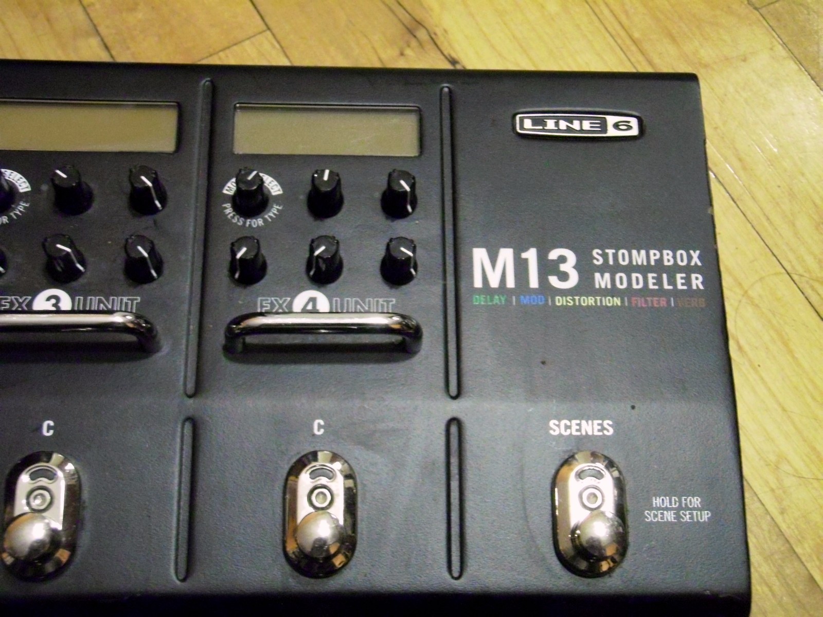 Line 6 M13 Multi-Effect Stompbox Modeler with Looper & Tuner Midi ...