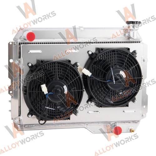 4 Row Radiator Shroud Fan For 1980-1990 Toyota Land Cruiser FJ60 2F 4 ...