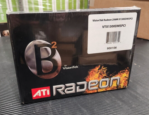 NEW VisionTek ATI Radeon X1300 256MB GDDR2 PCI Graphics Card - DMS-59 ...