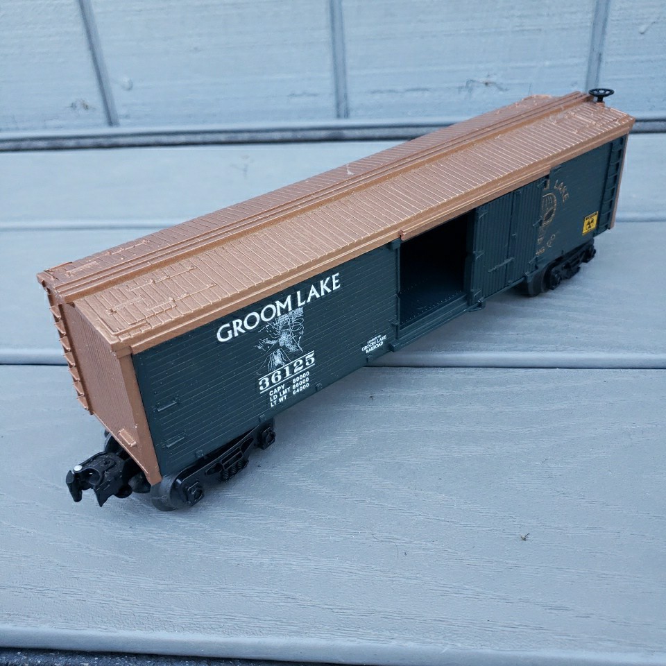 LIONEL O Gauge Area 51 Alien Spaceship Recovery Set 6-30087 (0-8-0 ...