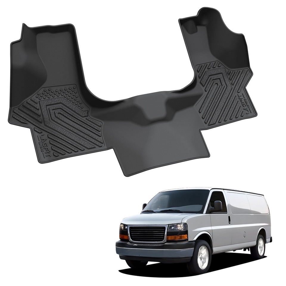 LASFIT Floor Mats for 2015-2026 Chevy Express & GMC Savana 1500 / 2500 ...