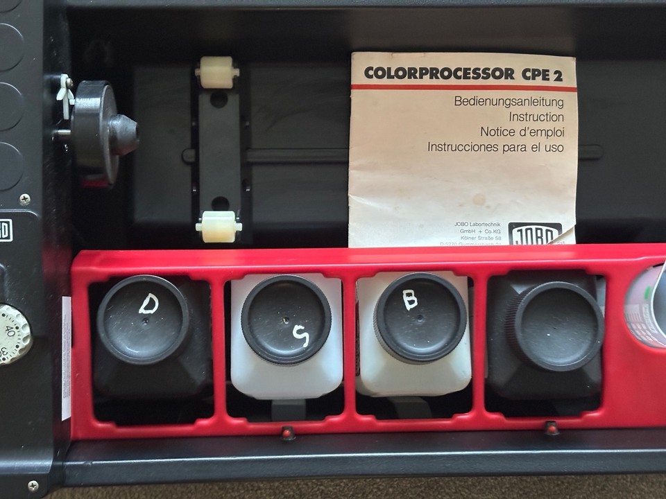 Processeur Jobo CPE2 avec jeu complet de bouteilles et cruches à ...
