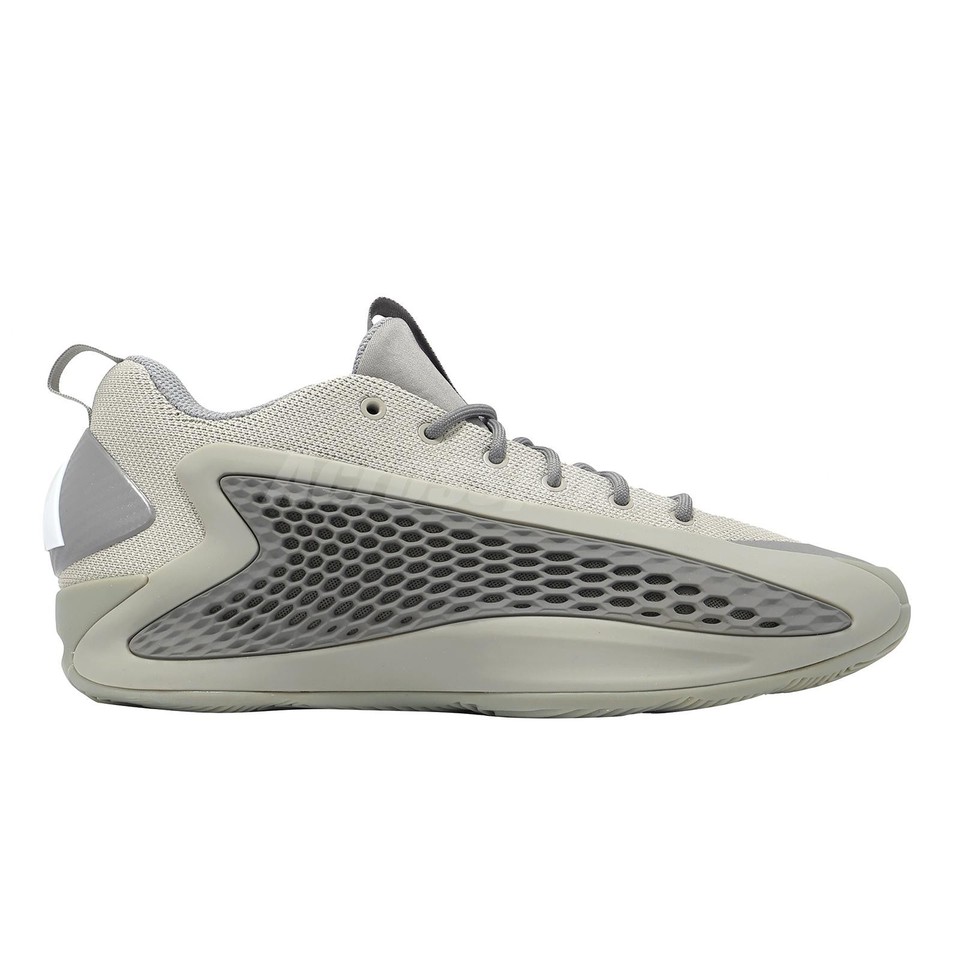 adidas A.E. 1 Low Anthony Edwards Metallic Grey Men Basketball Shoes ...