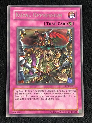 YUGIOH ROYAL OPPRESSION LOD-091 RARE (NM) | eBay