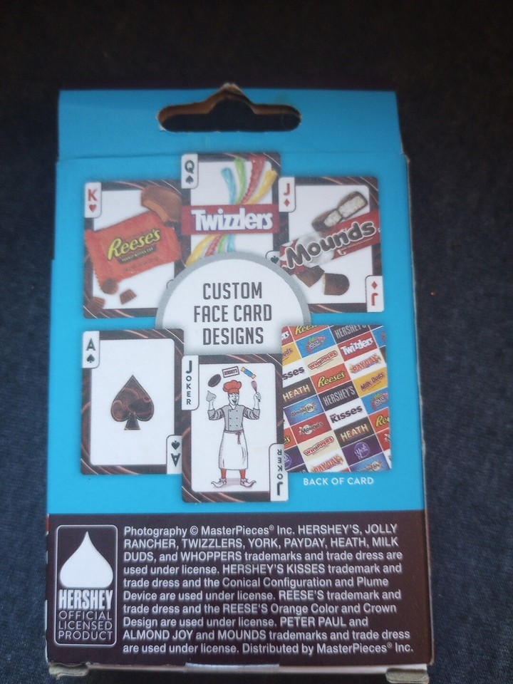 Hersheys Playing Cards - 54 Card Deck un Open | eBay