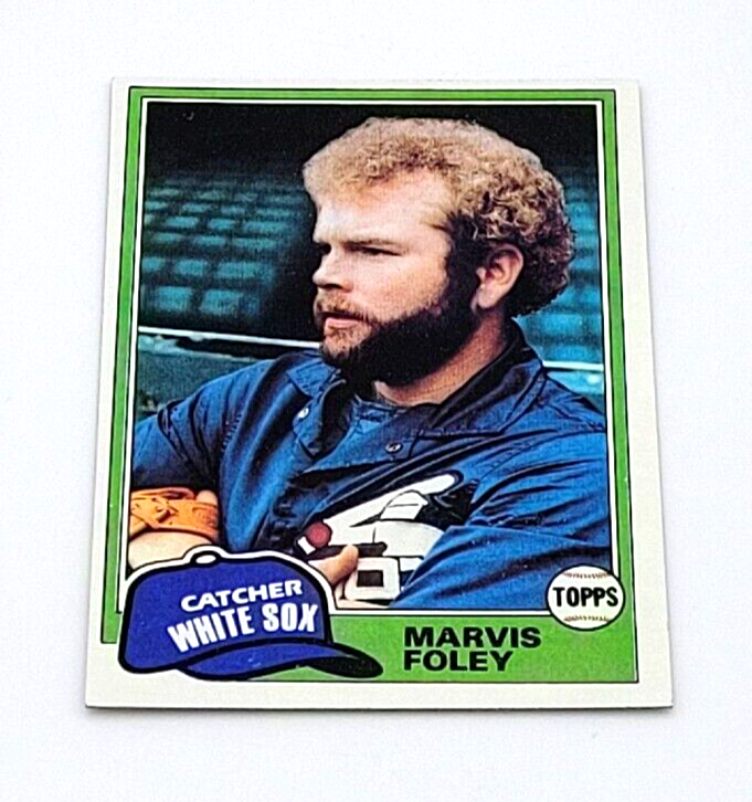 1981 Topps Baseball Marvis Foley Chicago White Sox #646 | eBay