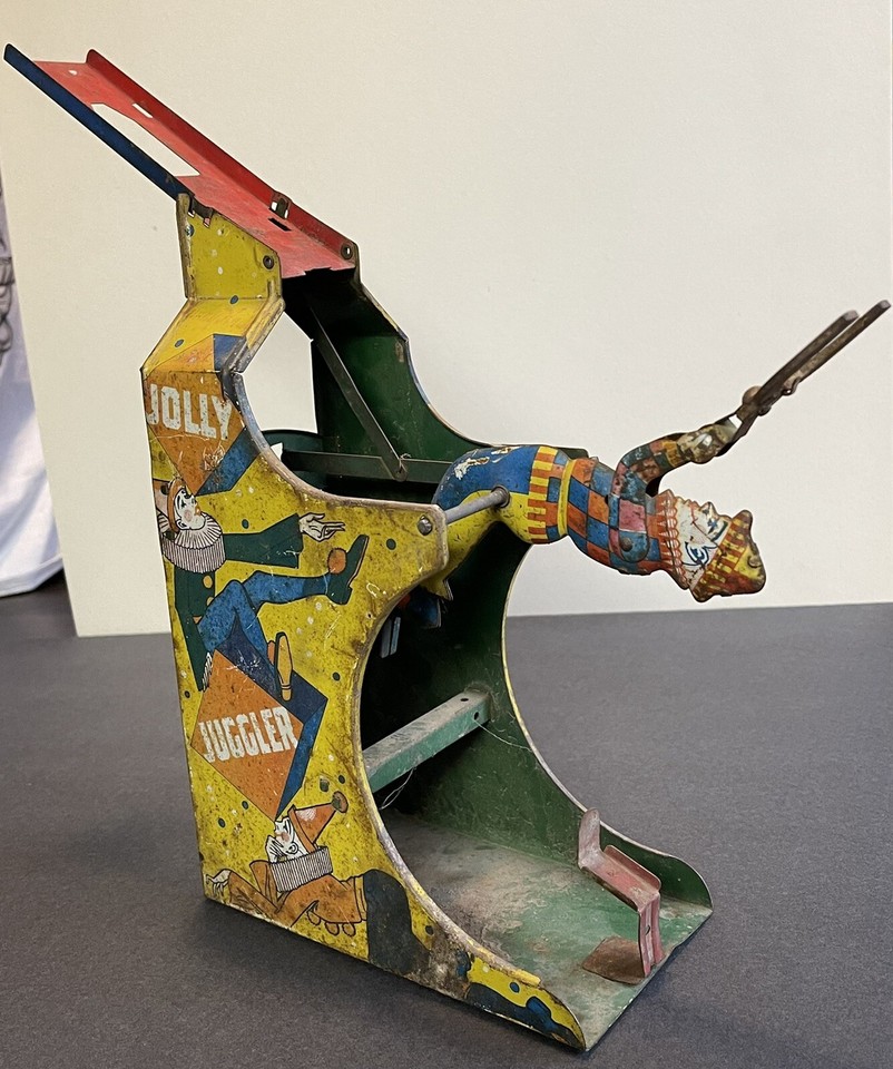 "Sunny Andy" "Jolly Juggler" Antique Tin Toy. As Is, Super Cool Rare ...