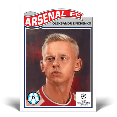 Topps UCL Living Set - Card 574 - Oleksandr Zinchenko - Arsenal | eBay