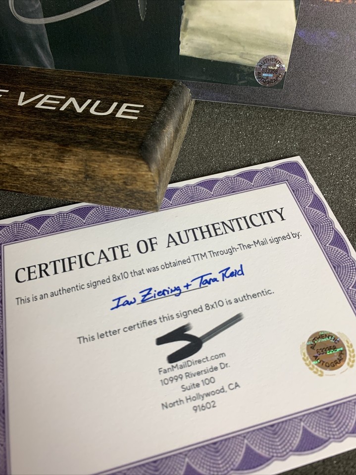 Ian Ziering & Tara Reid (SHARKNADO) Signed Autographed 8x10 photo ...