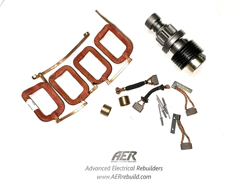 1951-55 Case VA Autolite MZ-4114 6 To 12 Volt Conversion Starter ...