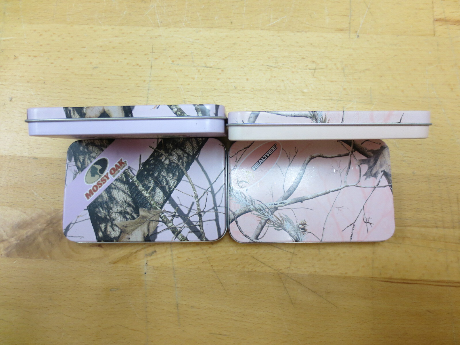 4 Pack Camo Gift Card Tins-Mossy Oak & Realtree-Girlie Camo (Standard ...