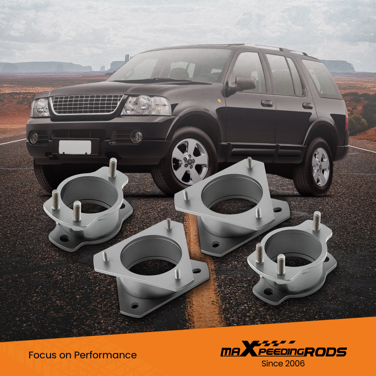 Front 3" Rear 2" Lift Leveling Kit For Ford Explorer 2WD 4WD 2002-2005 ...